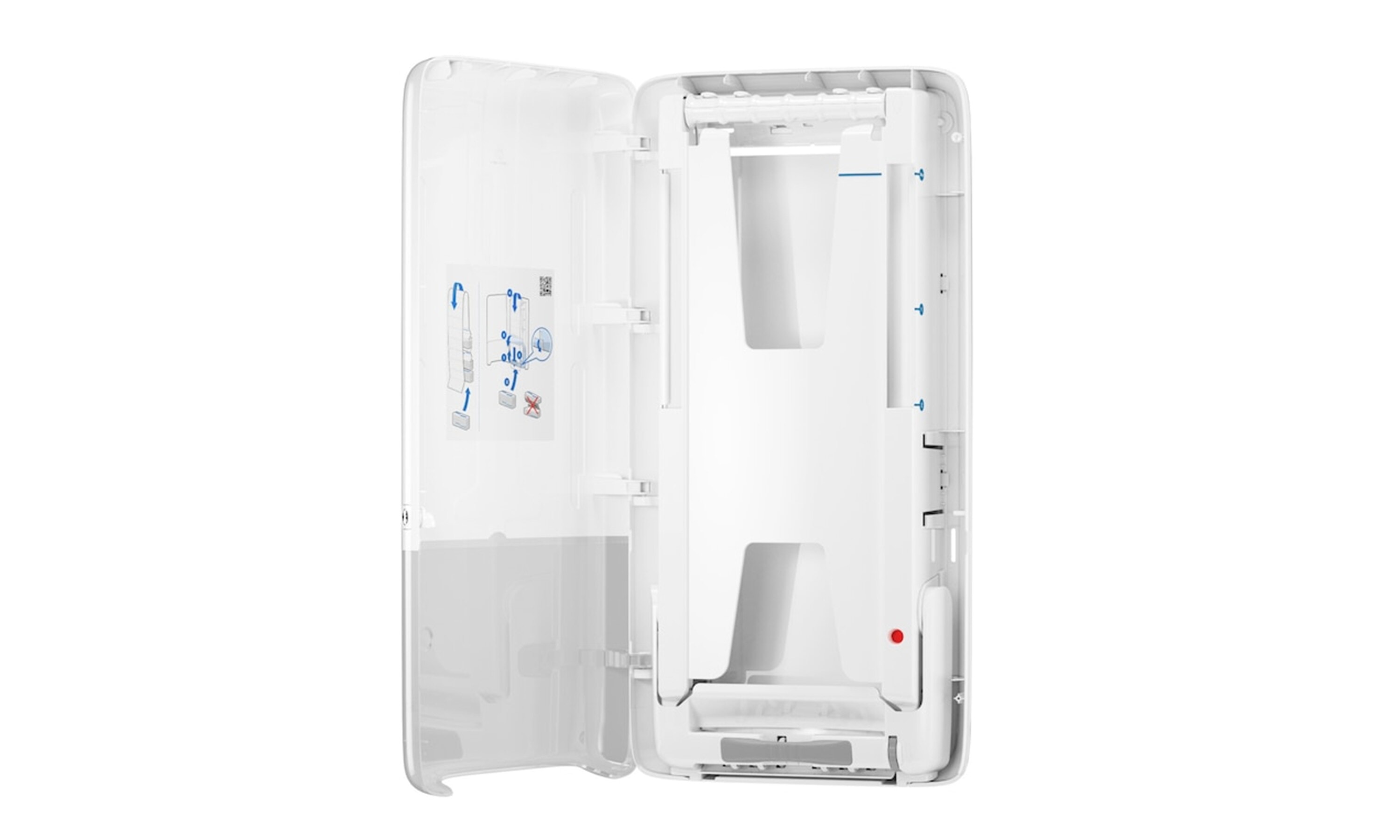 Tork dispenser H5 PeakServe håndtørk plast hvit - Nordic Supply Partner AS
