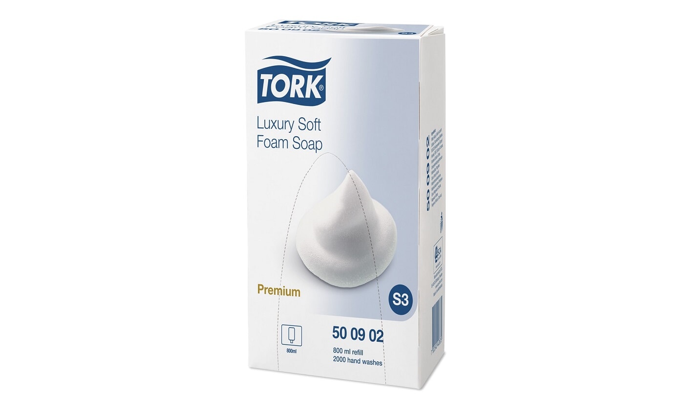 Tork S3 skumsåpe mild luksus 800 ml - Nordic Supply Partner AS