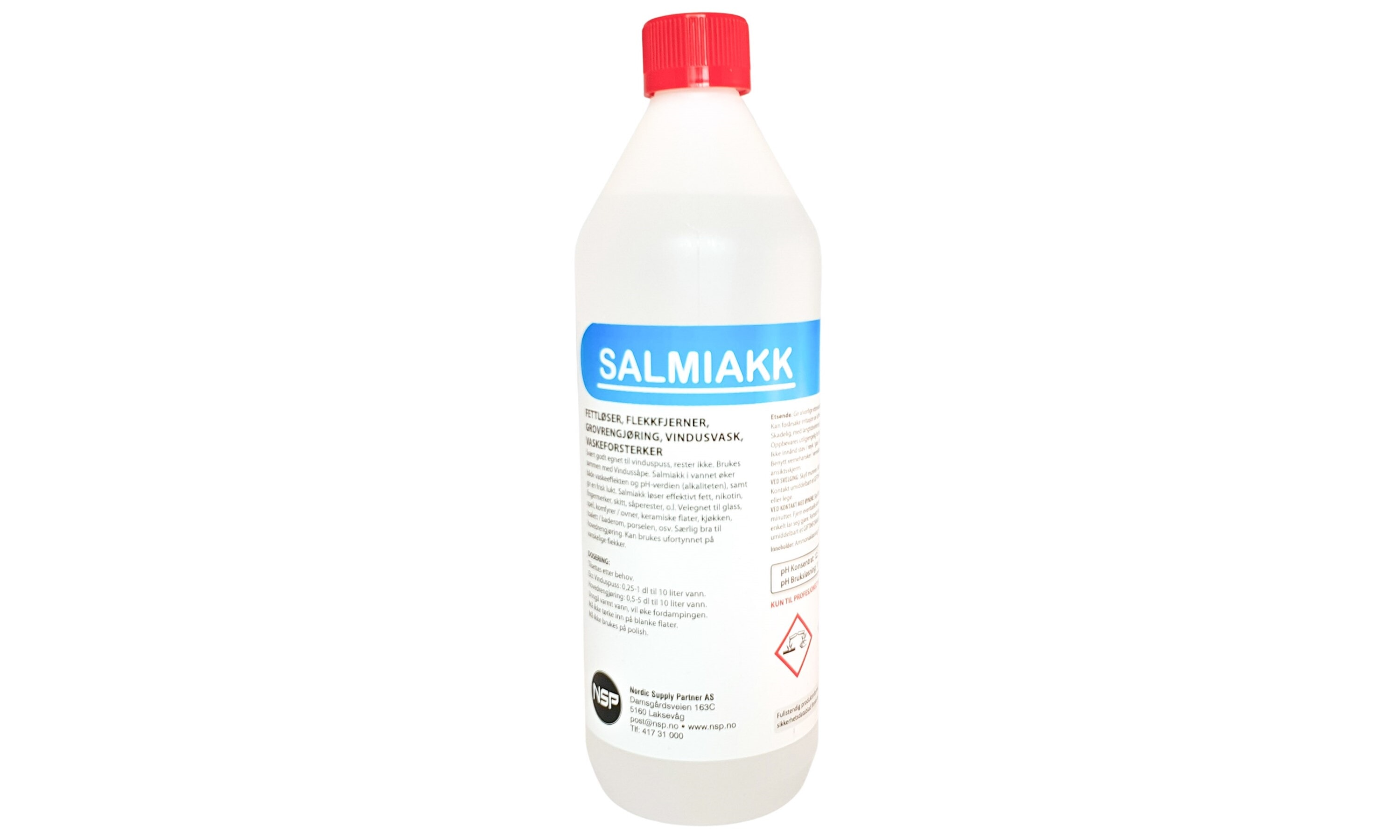 NSP Salmiakk 1 liter - Nordic Supply Partner AS