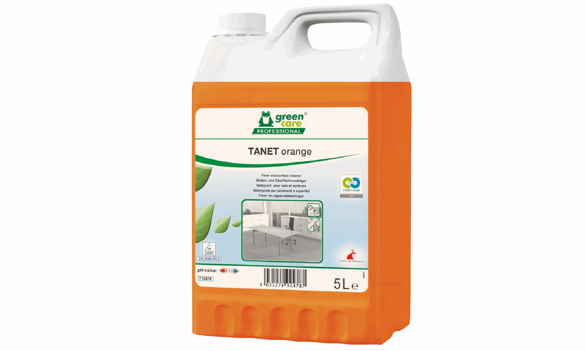 Tana Tanet Orange 5 liter - Nordic Supply Partner AS