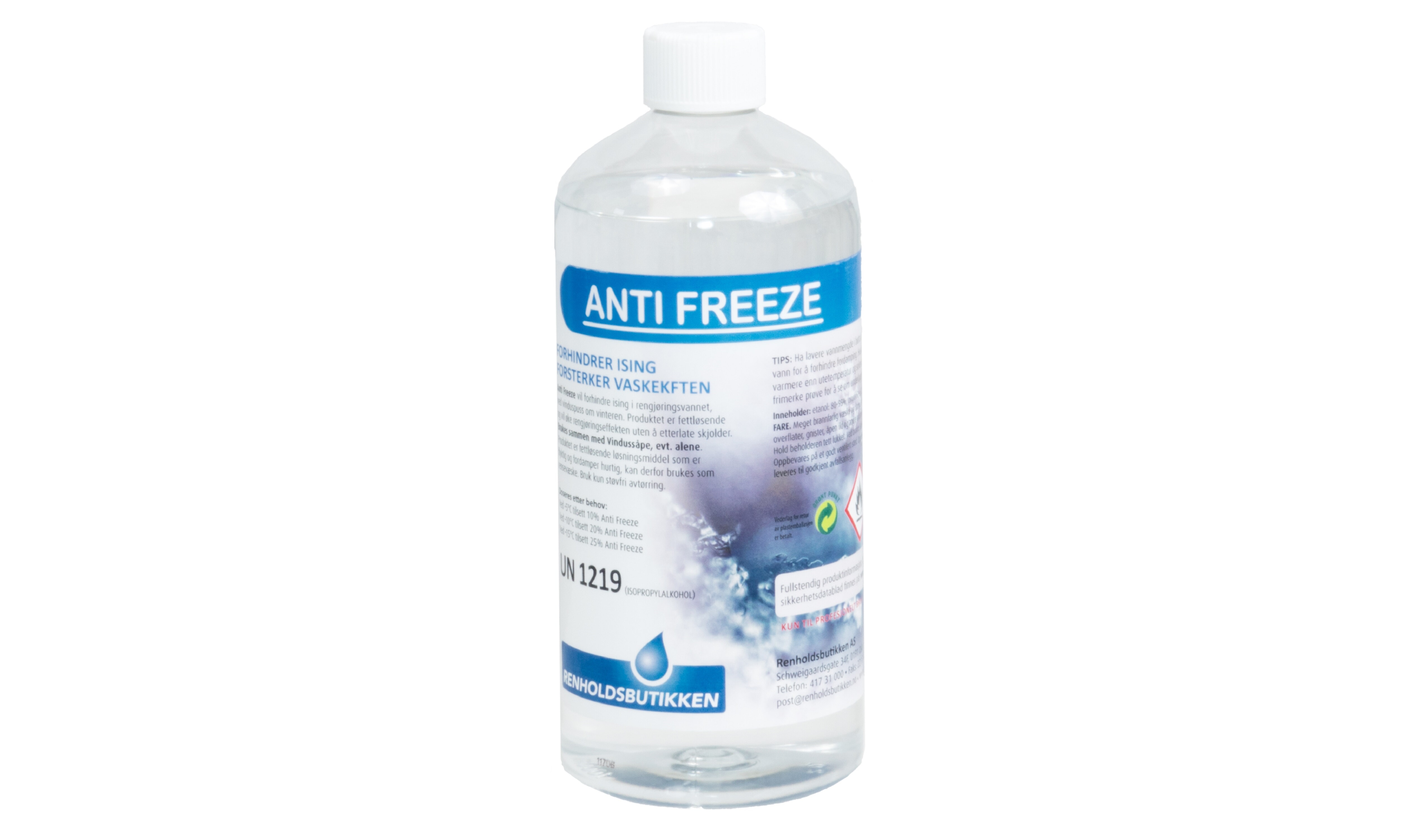 NSP Anti Freeze Isopropanol 1 liter - Nordic Supply Partner AS